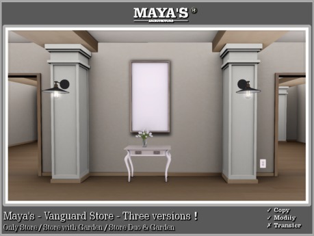 Second Life Marketplace - Maya's - Vanguard Store - THREE VERSIONS