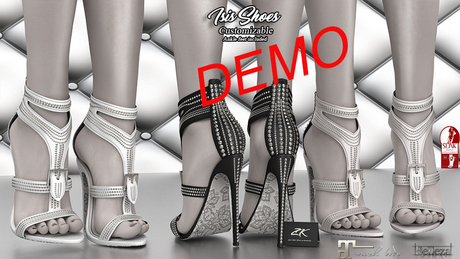 Second Life Marketplace - -:zk:- Isis Shoes DEMO - Add me