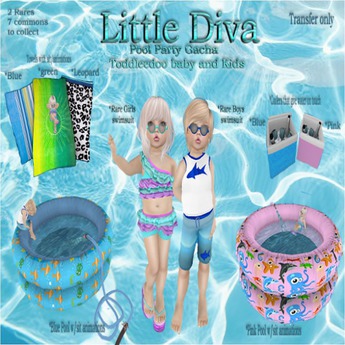 Second Life Marketplace - ~Little Diva~Green Towel