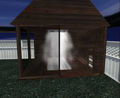 Second Life Marketplace Pool House Scene