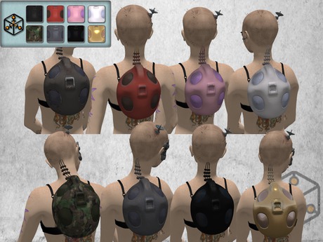 Second Life Marketplace - [Vaak] Cyborg Backpack