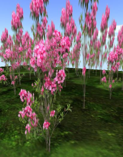 Second Life Marketplace - Flower tree Land-ground