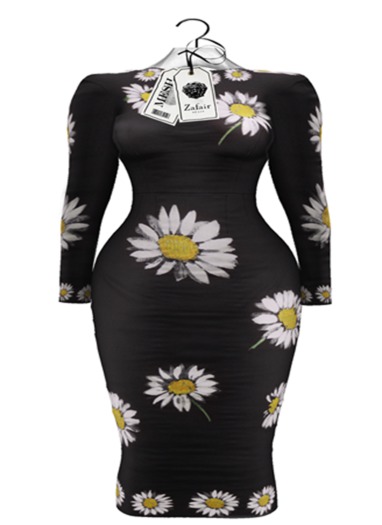Second Life Marketplace - Zafair - Pencil Dress -Margaritas-