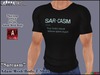 Second Life Marketplace - .dudel. Adam Mesh Body T-Shirt - Sarcasm