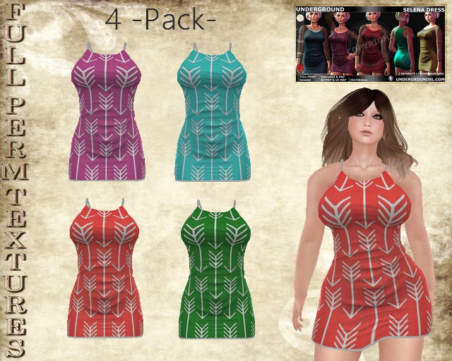 Second Life Marketplace - Full Perm Textures 4 Pack - TX3UG UG Mesh ...