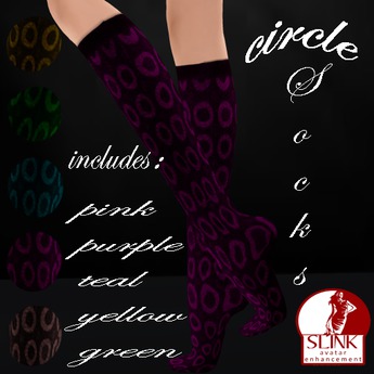 Second Life Marketplace - SLINK - CIRCLE CALF SOCKS SET
