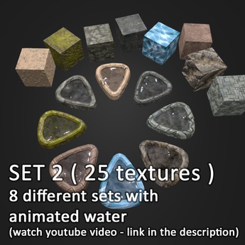 Second Life Marketplace - Animated Water Texture collection +smoke ...