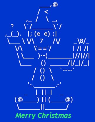 Second Life Marketplace - Christmas Ascii ELF with O Holy Night Sound ...