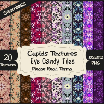 Second Life Marketplace - *Cupids Textures * 20 EYE CANDY TILES