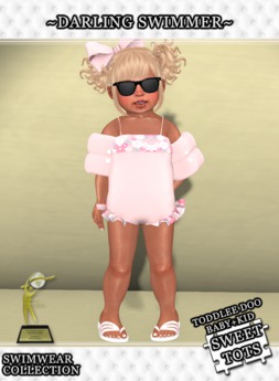 Second Life Marketplace - ~*Sweet Tots*~ TD~ Swimwear~ Darling Swimmer