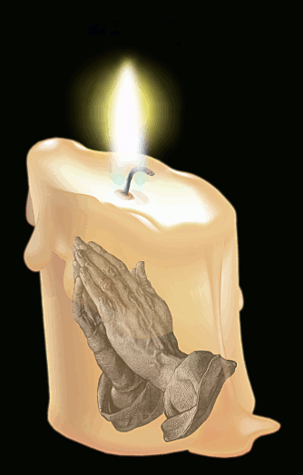 Second Life Marketplace - Sanna Votive Candle Praying Hands Alpha SET MP