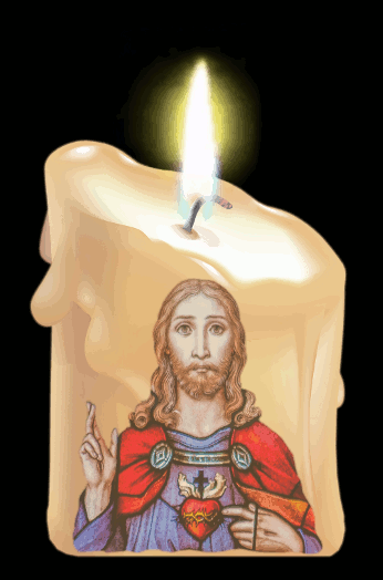 Second Life Marketplace - Sanna Votive Candle Jesus Alpha SET MP