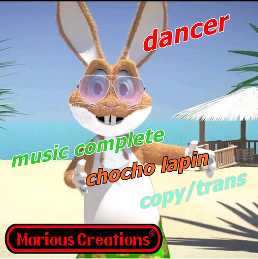Second Life Marketplace - [Mc] dancer "chocho lapin" (box)