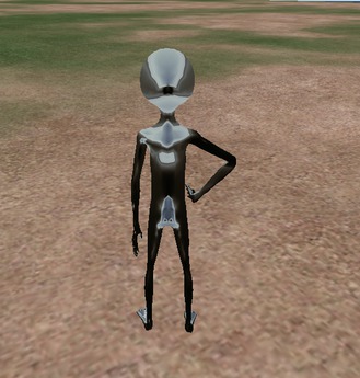 Second Life Marketplace - Shiny alien mesh avatar