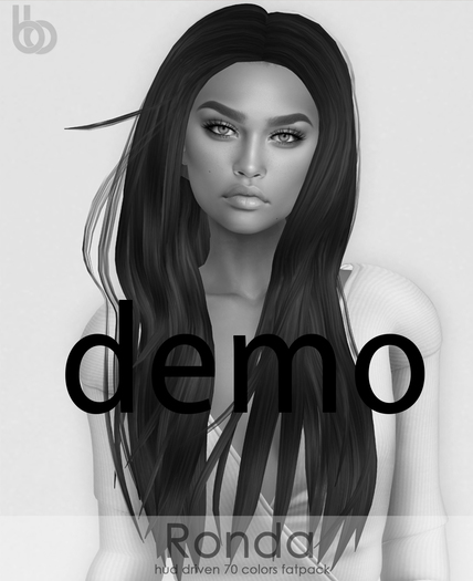 Second Life Marketplace - Bens Hair Style - Ronda Hair Demo