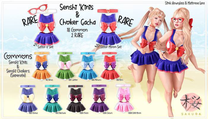Second Life Marketplace - {Sakura} Senshi 'Kinis Neptune {Lara Box}