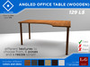 Second Life Marketplace - Angled Office Table Wooden Version (Mesh, PG ...