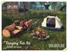 Second Life Marketplace - ♥CHEZ MOI FURNITURES♥ Camping Fun Set ( Adult)