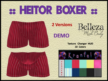 Second Life Marketplace - :: DEMO Heitor Boxer