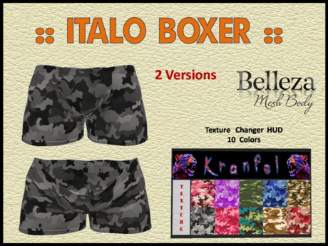Second Life Marketplace - :: Italo Boxer