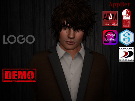 Second Life Marketplace - :::CONCORD::: LOGO Mesh Head / Body ALL DEMO