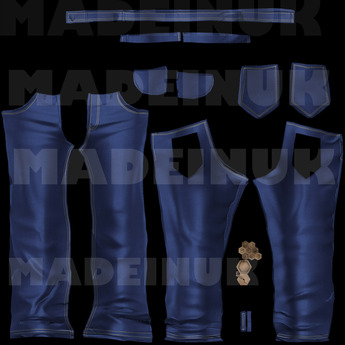 Second Life Marketplace - Mesh Jean Set for Creators