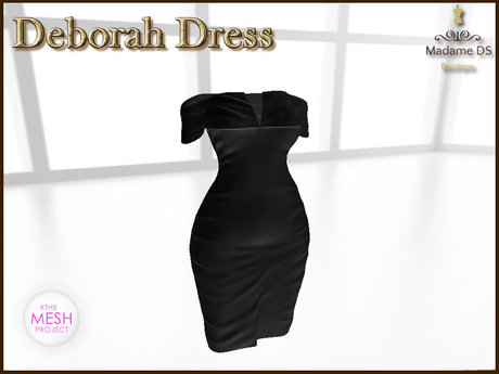 Second Life Marketplace - MDS Deborah Dress TMP Black