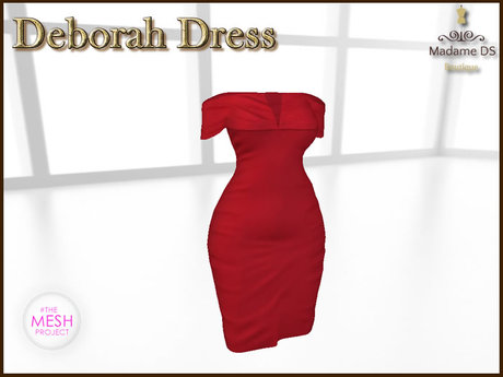 Second Life Marketplace - MDS Deborah Dress TMP Red