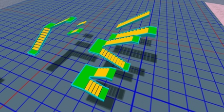Second Life Marketplace - Mesh STAIRS Set - 7 Stairs - 2Li each - High ...