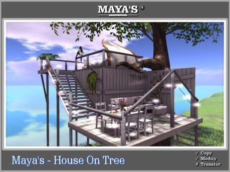 Second Life Marketplace - Mayas - House on Tree