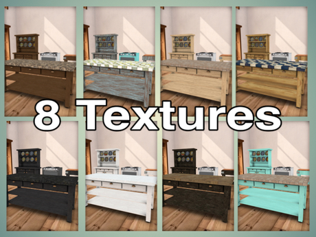 Second Life Marketplace - *Dench Designs* Kitchen (Texture Change)