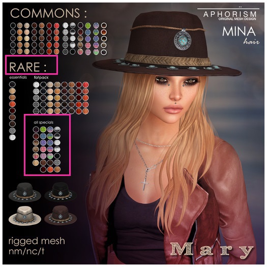 Second Life Marketplace - MINA - Mary - All Specials RARE