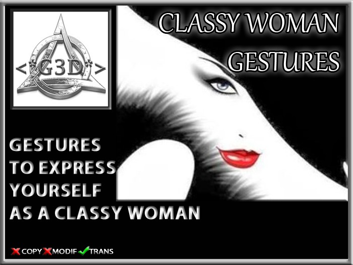 Second Life Marketplace - - CLASSY WOMAN /care
