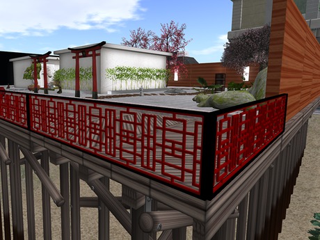 Second Life Marketplace - Asian Railing
