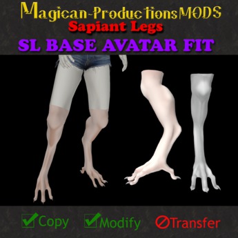 Second Life Marketplace - M*P Sapiant Legs for SL Default