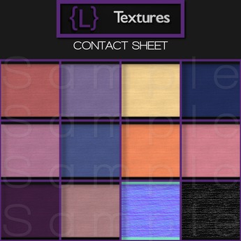 Second Life Marketplace - {L} Textured Wallpaper-Black Trim-Sunset Tones