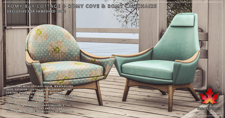 Second Life Marketplace - Trompe Loeil - Romy Cove & Romy Cay Chairs PG ...