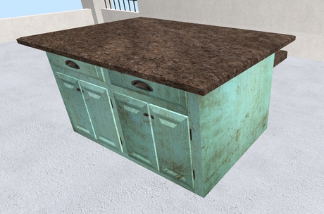 Second Life Marketplace - Center Island Counter HD Ver. 1.0