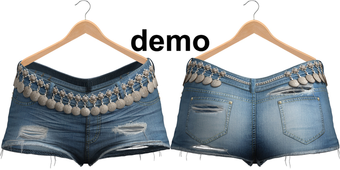 Second Life Marketplace - Blueberry - Kiki Shorts - Maitreya, Belleza ...