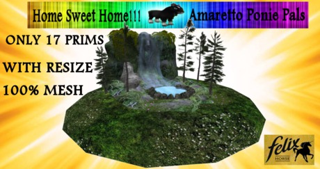 Second Life Marketplace - **FeLiX** MOUNTAINS BIS Ponie Pals
