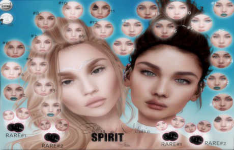 Second Life Marketplace - SPIRIT Skins - COMMON #4 [Catwa app]