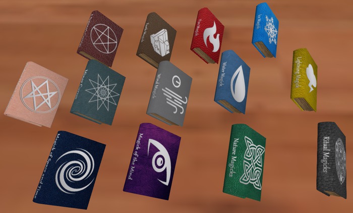 Second Life Marketplace - Arcane Spellbook Textures for ::Static:: Bookworm