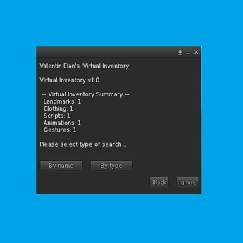 Second Life Marketplace - Virtual Inventory v1.0 ( Organize, Store ...