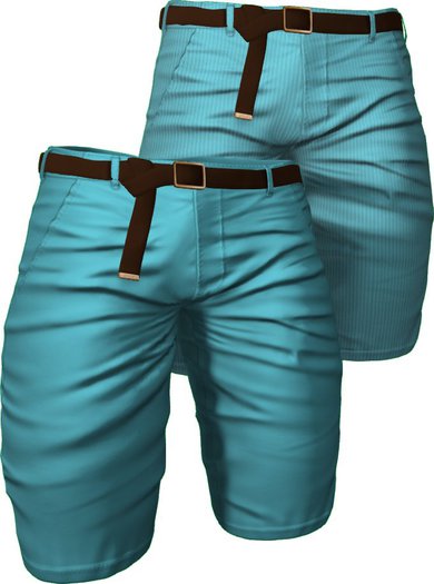Second Life Marketplace - RIOT / Simon Shorts - Glacier | Belleza Jake ...