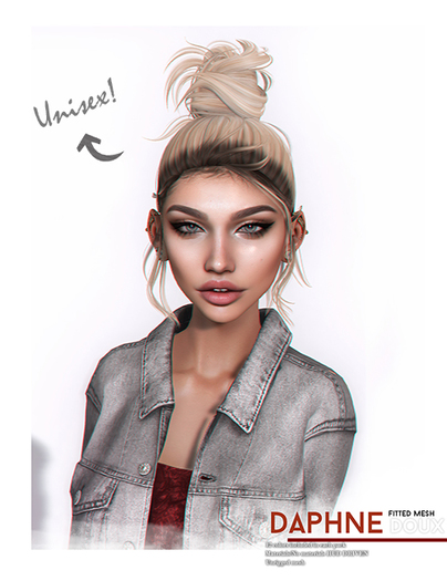 Second Life Marketplace - DOUX - Daphne hairstyle [DEMO]