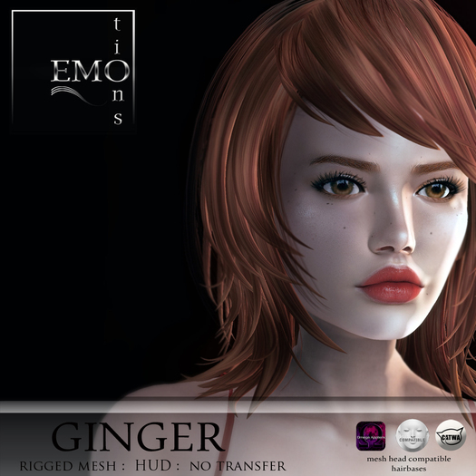 Second Life Marketplace - .:EMO-tions.. *GINGER* -DEMO