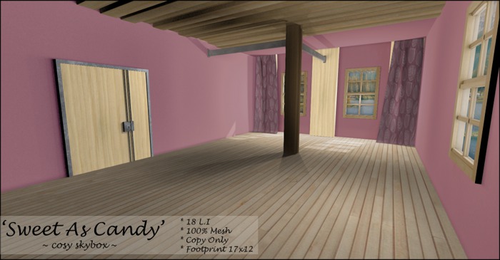 Second Life Marketplace - .:{ MG }:. Sweet As Candy ~ Cosy Skybox