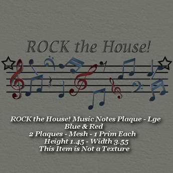Second Life Marketplace - ROCK the House! Music B&R Lge
