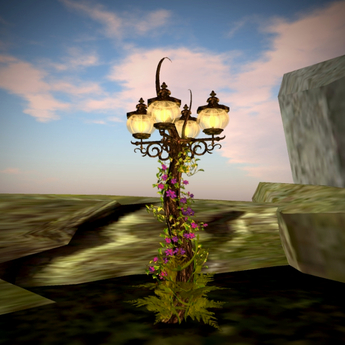 Second Life Marketplace - ** Elven Garden Lamp (boxed) - Low land ...