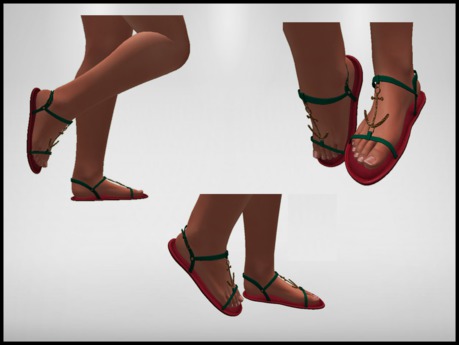 Second Life Marketplace - :: DEMO Cristal Sandals